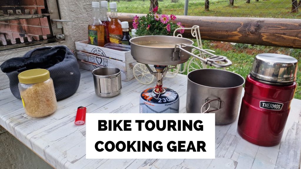 Bicycle Touring Cooking Gear - Cookset, Camp Stove, And Food