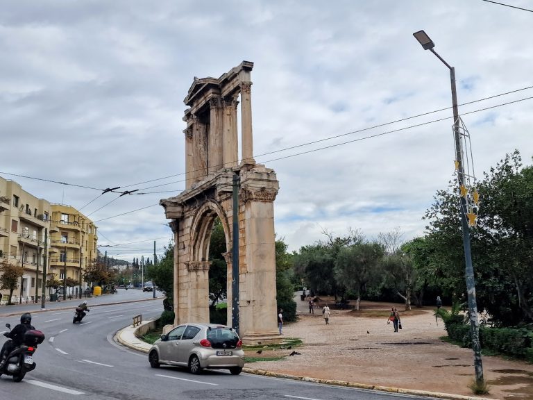 Arch Of Hadrian In Athens, Greece | Dave’s Greek Travel Guides