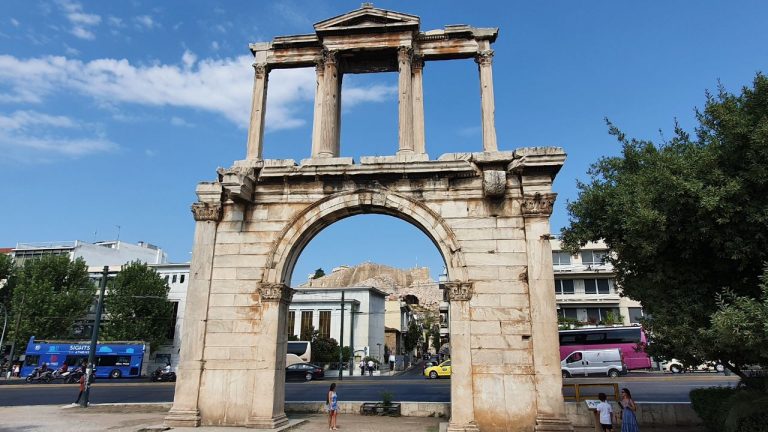 Arch Of Hadrian In Athens, Greece | Dave’s Greek Travel Guides