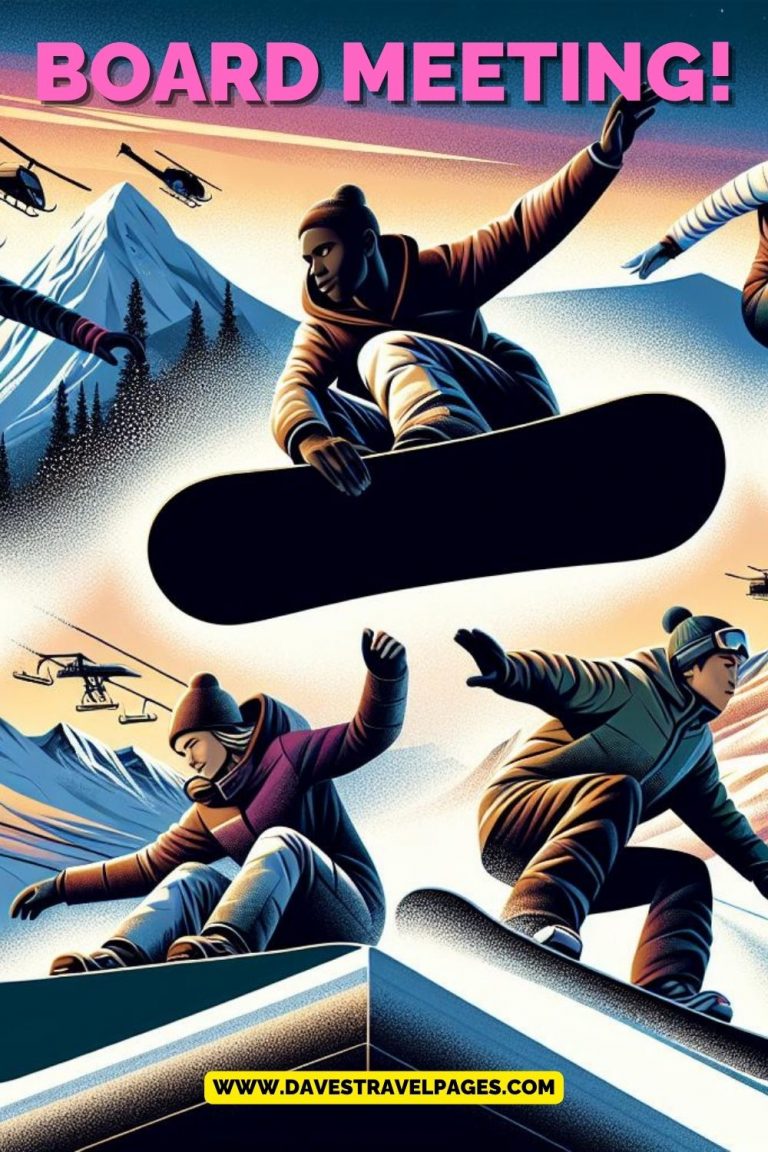 150 Cool Snowboarding Captions for Instagram (Puns & Quotes)