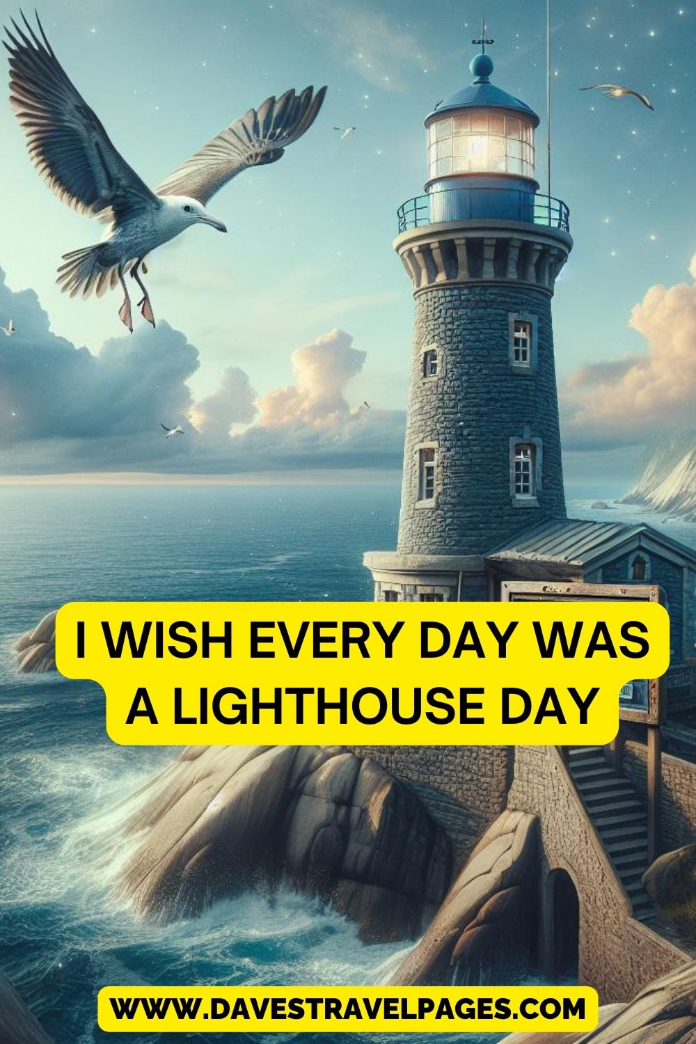 150 Illuminating Lighthouse Captions, Puns And Quotes