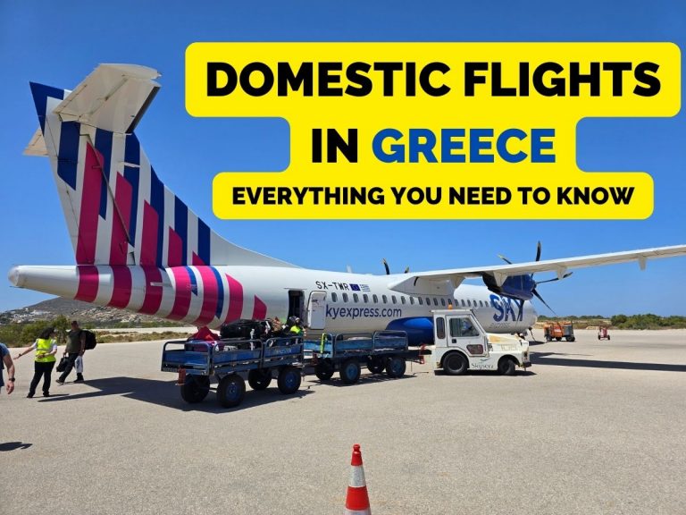 Tips for Taking Domestic Flights in Greece
